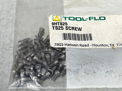 (10) Tool-Flo 9HTS25 Torx Screw for Indexable Tool TS25 | eBay