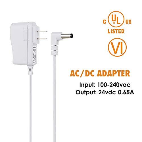 UL Listed 24V 0.5A 0.65A AC DC Switching Power Supply Adapter for 100ml ...
