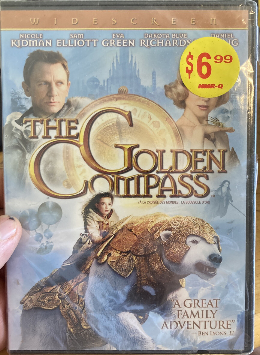 Sealed , Paper Sleeve-The Golden Compass DVD Movie-Full Screen-Nicole ...