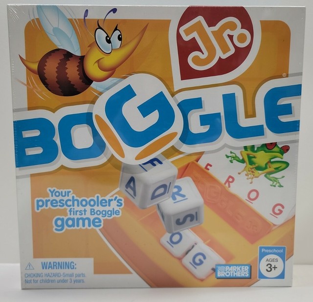 Boggle Jr Game Preschooler's Age 3 Parker Brothers 2005 for sale online ...