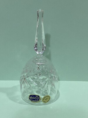 Vintage Bohemia 24% Lead Crystal Glass Bell - Hand Cut 5 Inch Bell | eBay