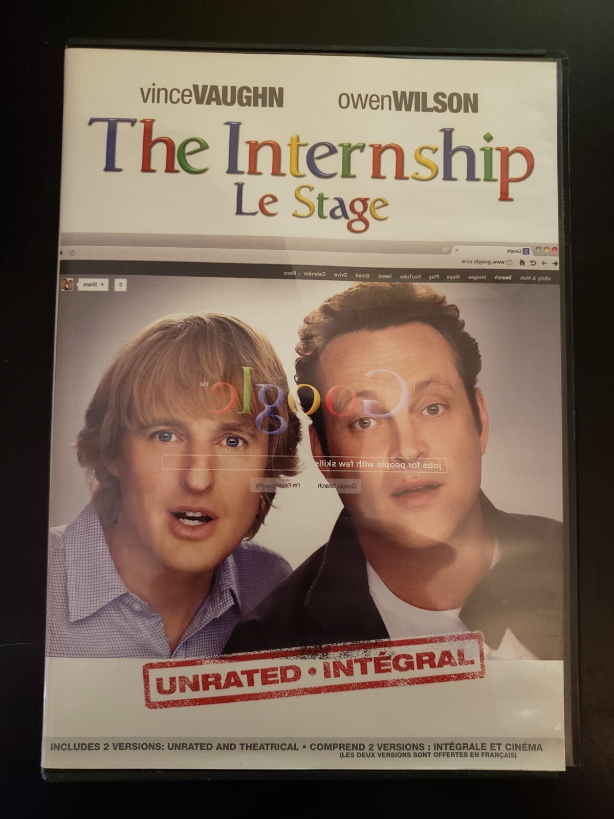 The Internship DVD COMPLETE WITH CASE & COVER ARTWORK BUY 2 GET 1 FREE ...