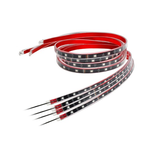 4PCS Colorful Car APP Control Strips M2T2 | eBay Australia