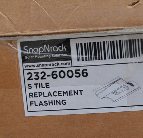 SNAPNRACK 232-60056 TILE HOOK REPLACEMENT FLASHING S | eBay
