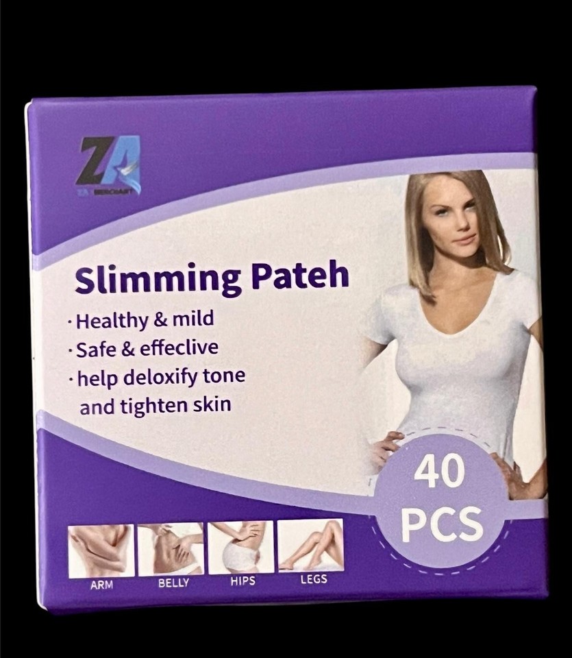 40 PCS Weight Loss Patches – Natural Belly Fat Burner & Detox for a ...