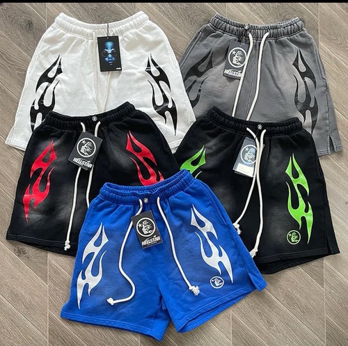 Hellstar Flame Print Casual Shorts Assorted Colors | eBay