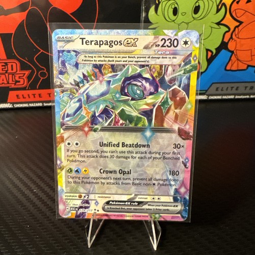 Pokemon - 179/217 Terapagos ex - Ascended Heroes | eBay