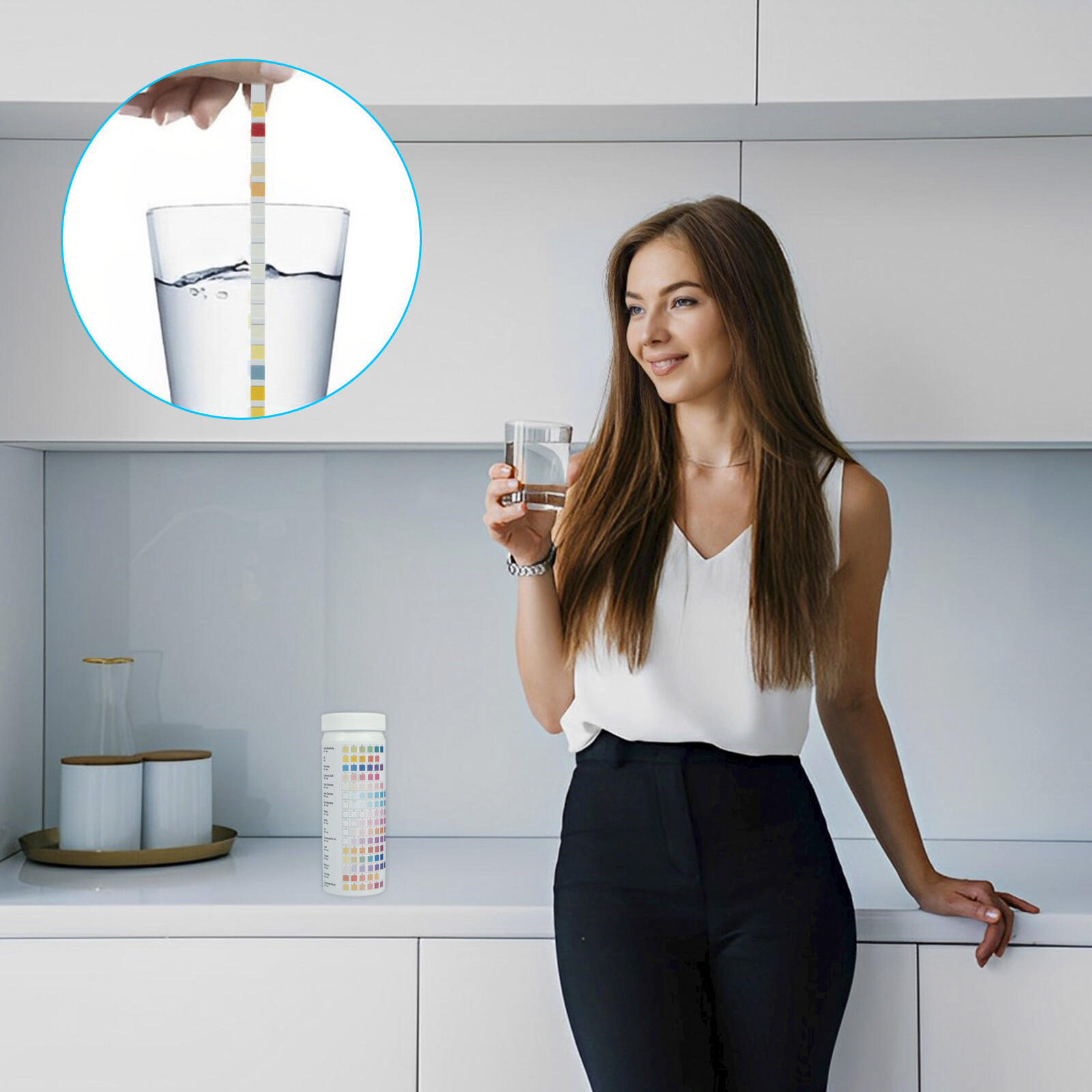 16 in 1 Water Testing Kit for Drink Water Accurate Test Strips Testing ...