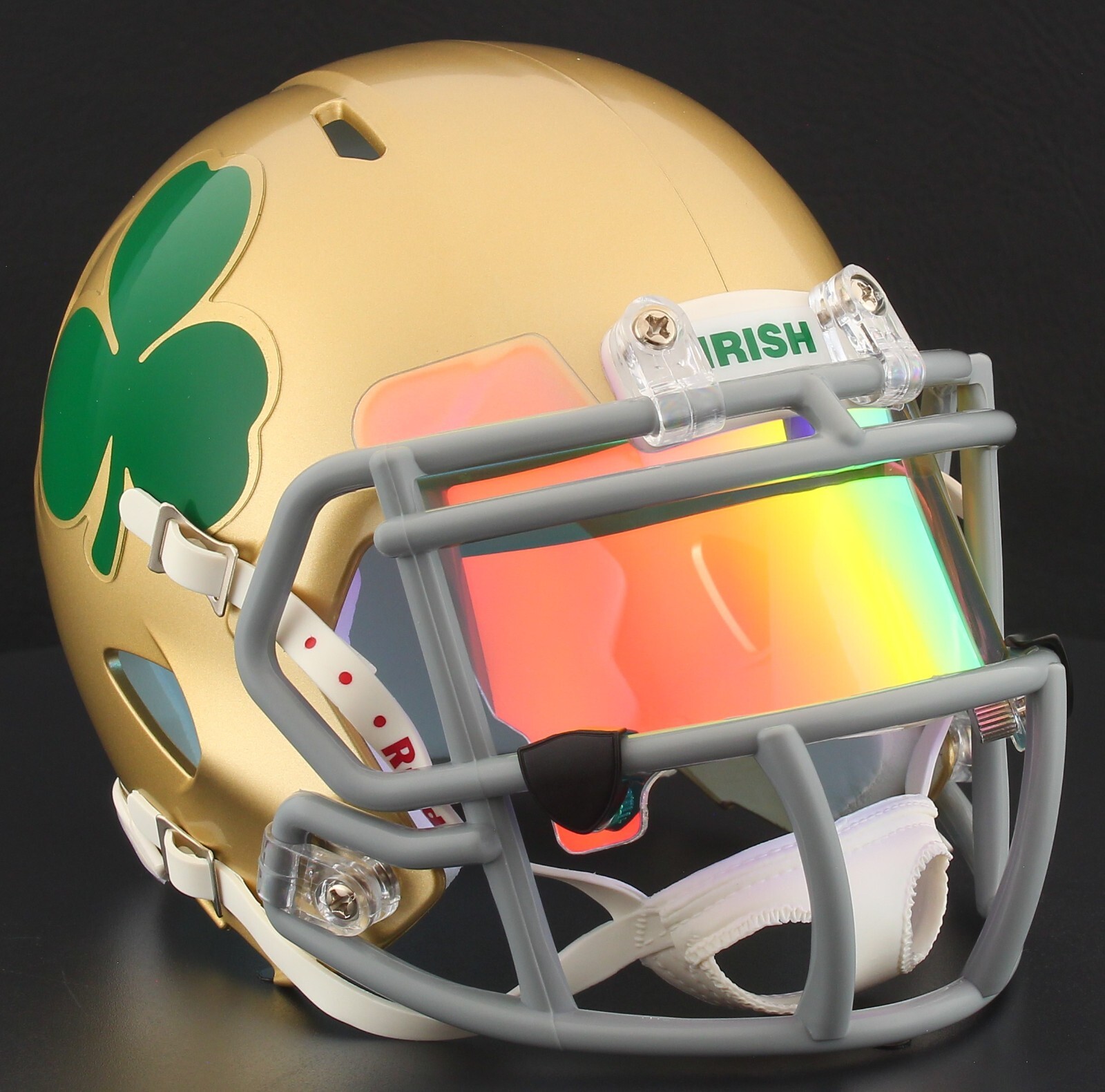 NOTRE DAME FIGHTING IRISH Mini Football Helmet - an ideal CHRISTMAS ...
