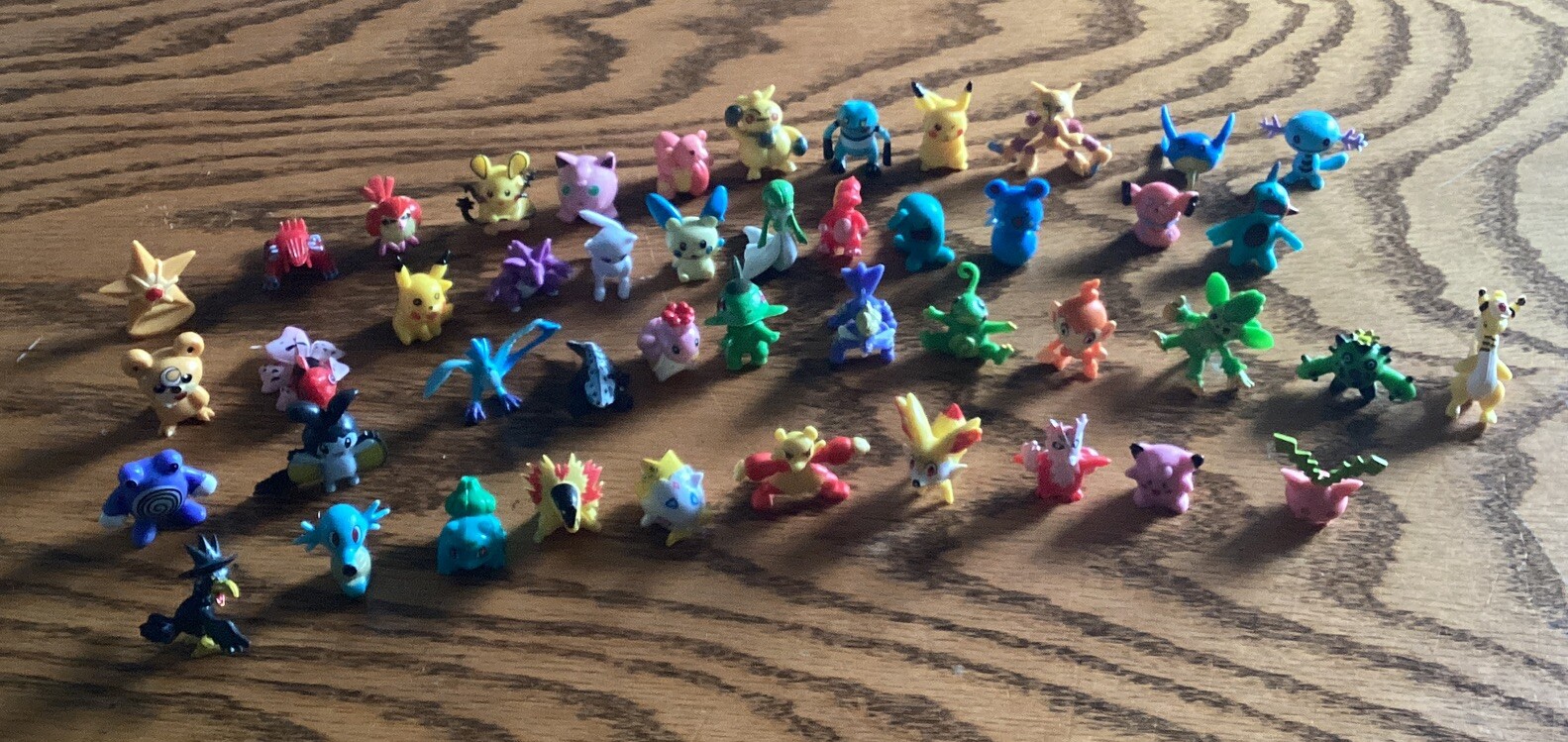 Lot of 46 Mini Miniature Pokemon Figures Toys Marked “PK CHINA” Pokémon ...