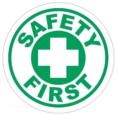 Safety First Hard Hat Decal Hard Hat Sticker Helmet Safety Label H32 | eBay