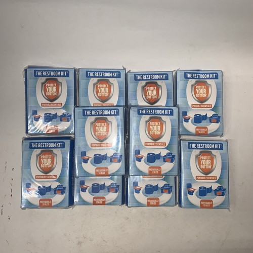 (10 Pack) "The Restroom Kit" Protect Your Bottom Portable Essentials ...