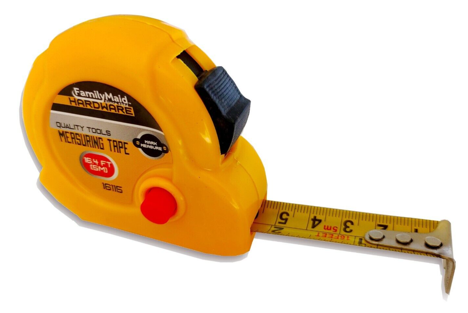 Home Worksite Measuring Retractable Tape Auto Locking 9.6 Ft Measure ...
