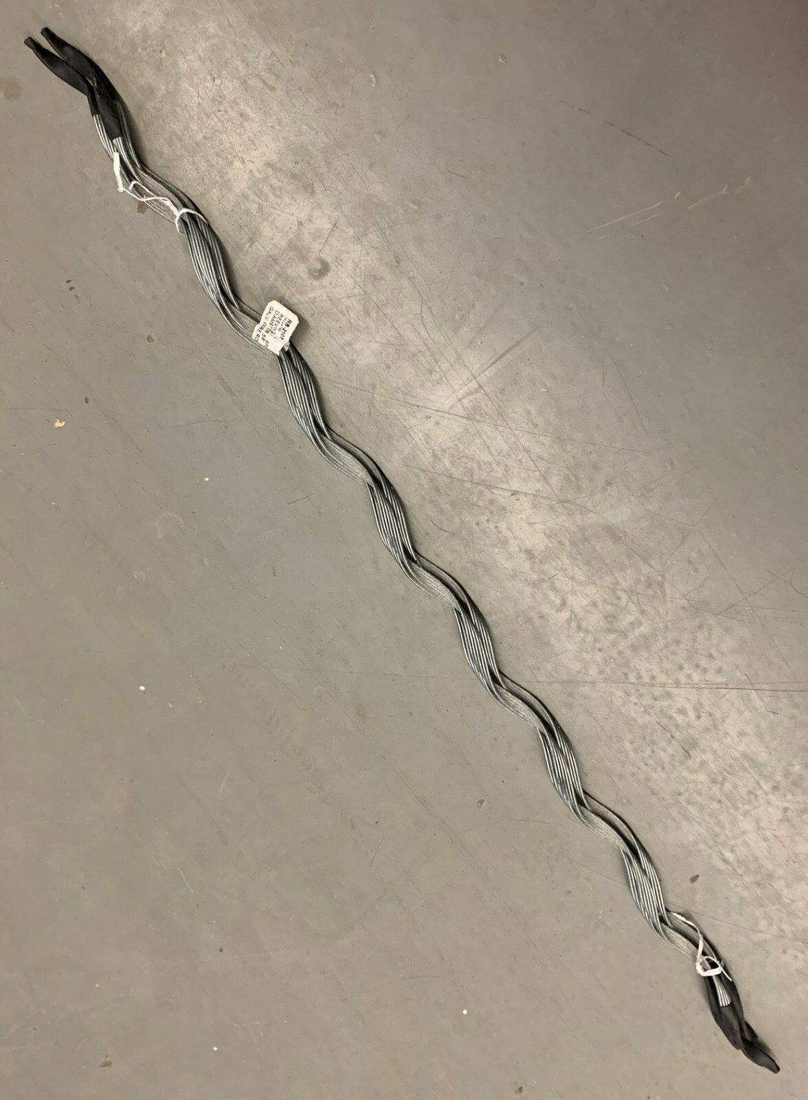 3X REEVING SPLICE RS2107 34024788 5/8" DIAMETER GALIVANIZED WIRE ROPE ...