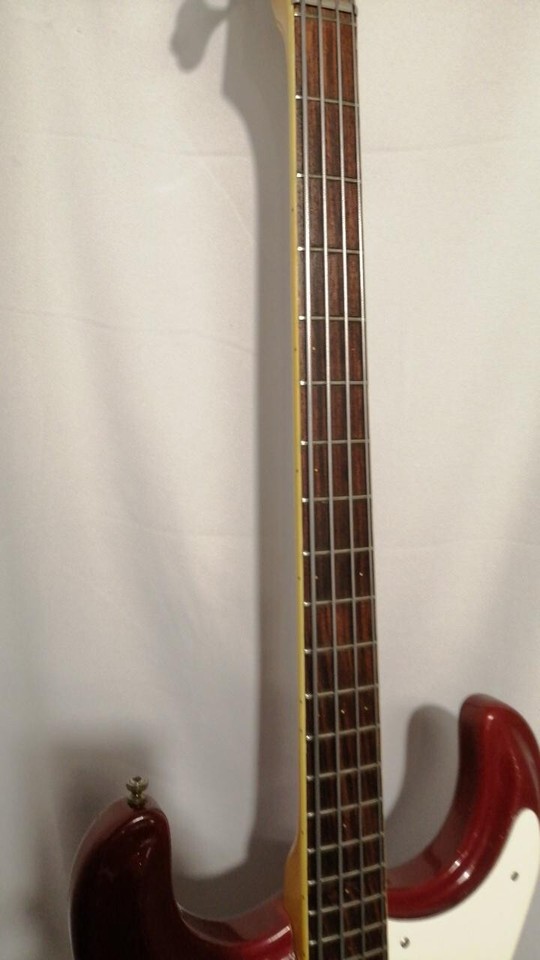 Mosrite The Ventures Model Red USA 1966 Vintage Solid Body Electric ...