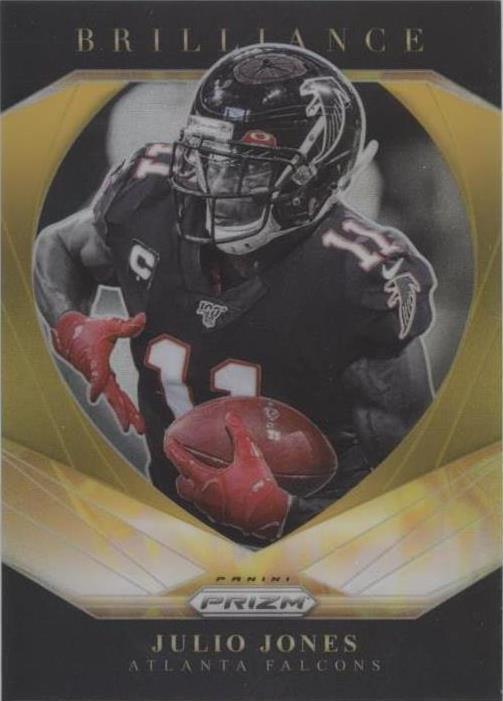 2020 Panini Prizm - Brilliance Julio Jones #12 Gold Prizm /10 for sale ...