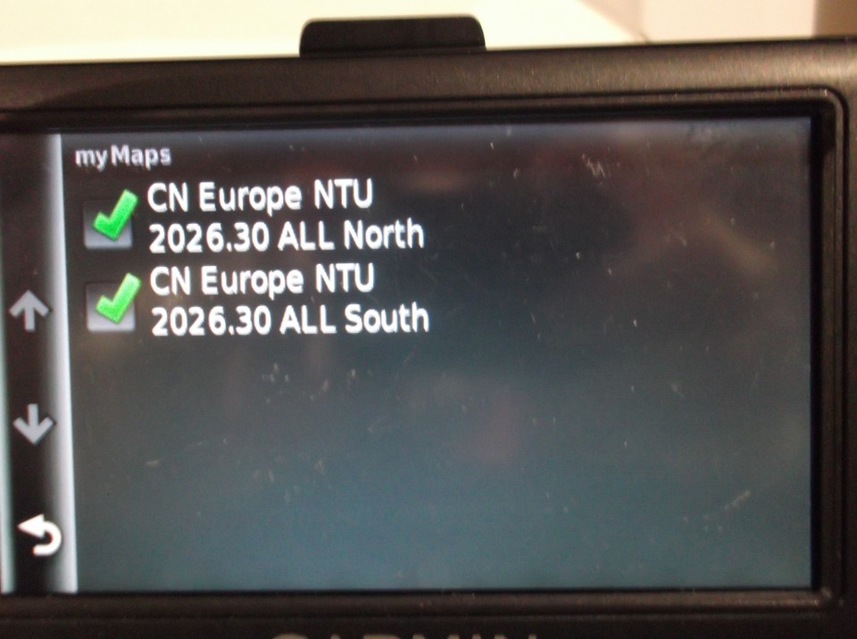 Garmin Fleet 590, UK & Europe Lifetime Maps, Complete. | eBay UK