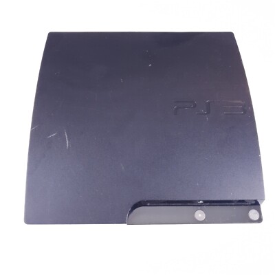 Sony PlayStation 3 Slim Home Console Only Black (CECH-2001A) For Parts ...