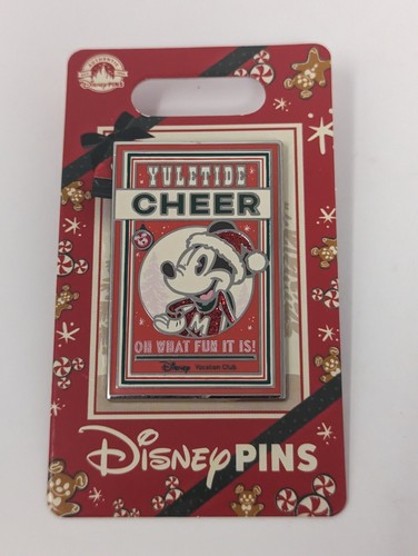 Mickey Mouse Holiday Yuletide Cheer Oh What Fun It Is Christmas Disney ...