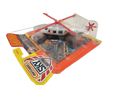 Matchbox MBX Rescue Helicopter - Sky Busters Series 19/33 Card not ...