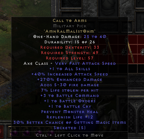 D2R Diablo CTA Battle Orders Call To Arms D2R PC Xbox Non Ladder SC | eBay