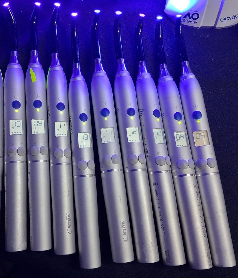 1 Acteon Blue Ray 3 Micro flash Dental LED With Battery Charger with ...