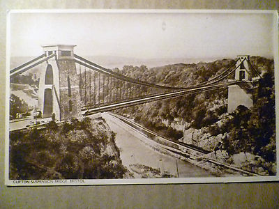 Clifton Suspension Bridge,Hang 245 Feet above high Water Level,Bristol ...