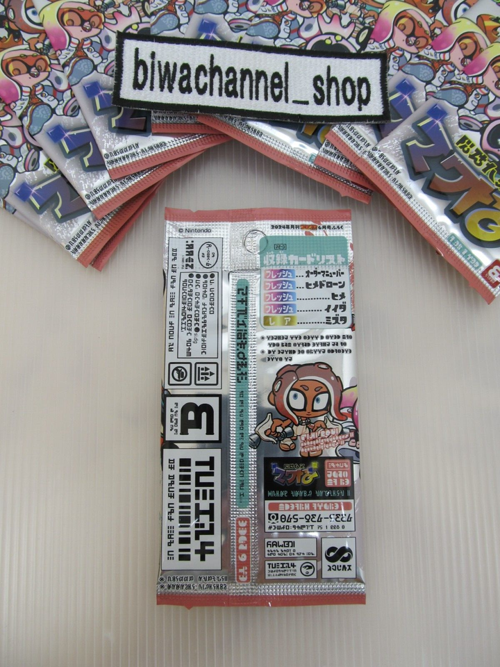 SPLATOON 3 Nintendo Tableturf Battle vol.3 Trading Card Pack Corocoro ...