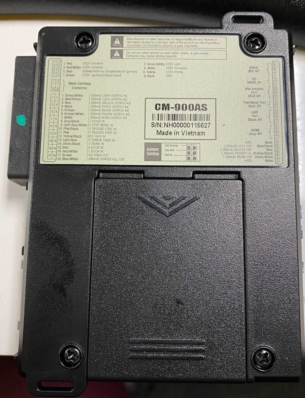 Firstech Compustar Replacement CM-900AS Remote Start + Security ...