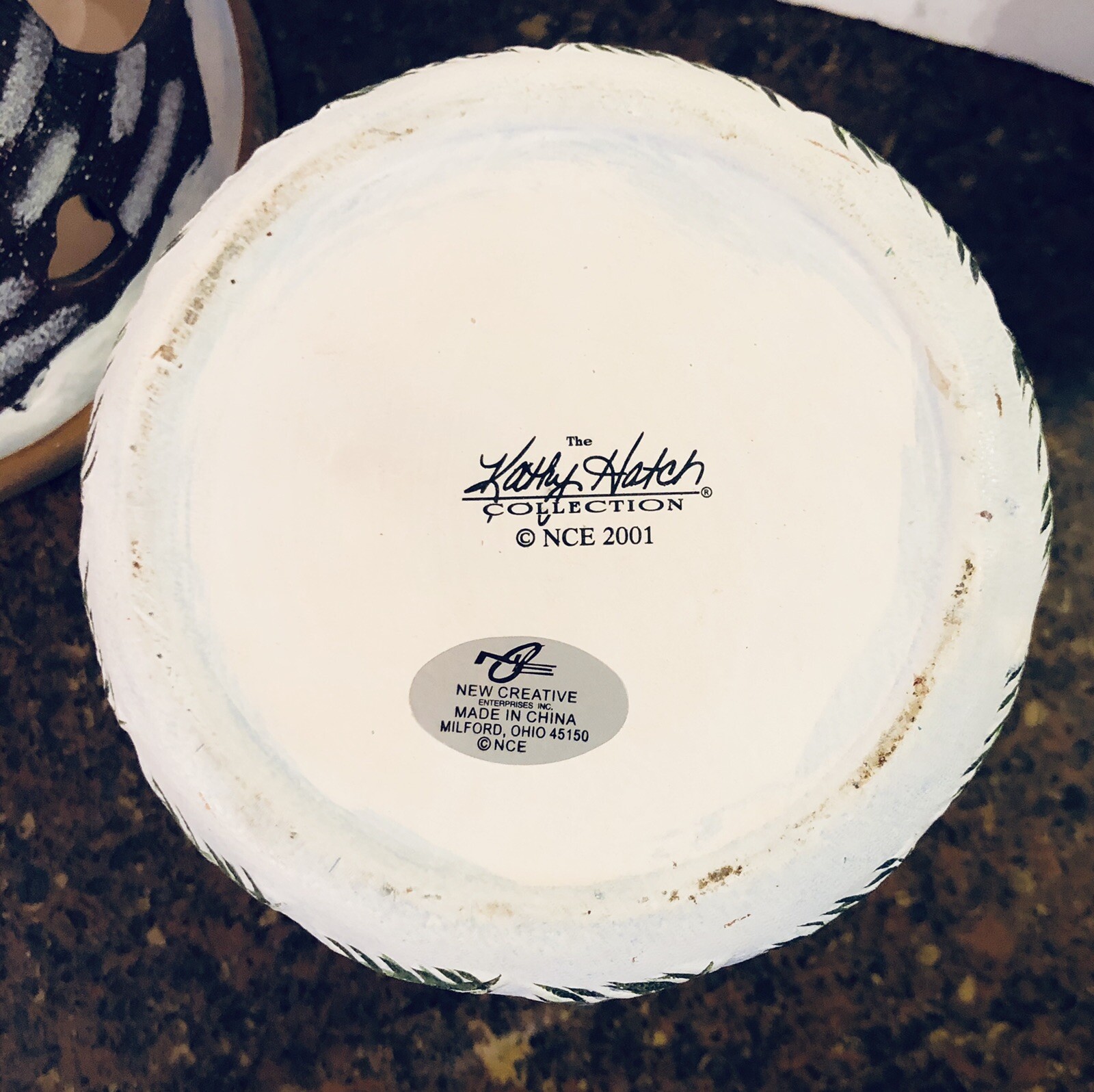 Kathy Hatch Collection "Sugar Maple" Ceramic Jar Candle Holder | eBay