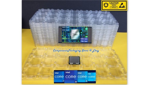 Intel Core i9-9900 i7-9700 CPU Processor Tray - LGA1151 - Lot of 2 5 12 ...