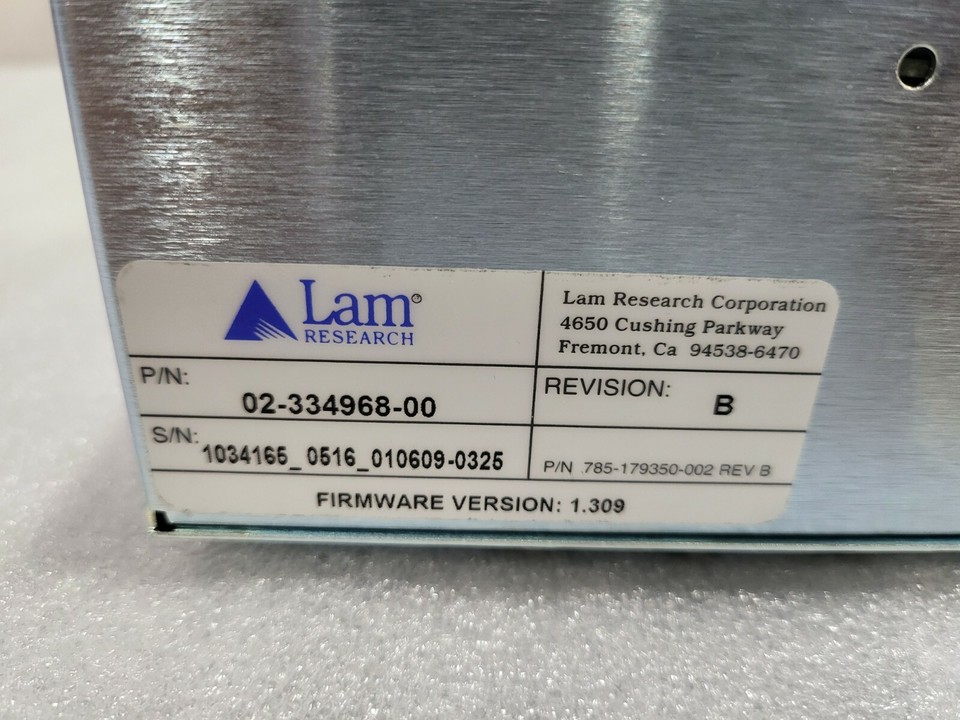 As-Is LAM 02-334968-00 WTS EIOC 0 WTS EIOC 1 | eBay