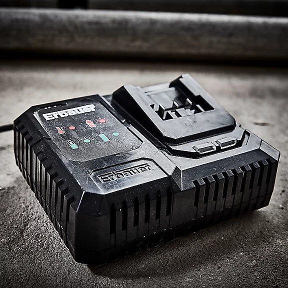 Erbauer 18v EGT18 Cordless Grass Strimmer With 5ah Battery & Charger ...