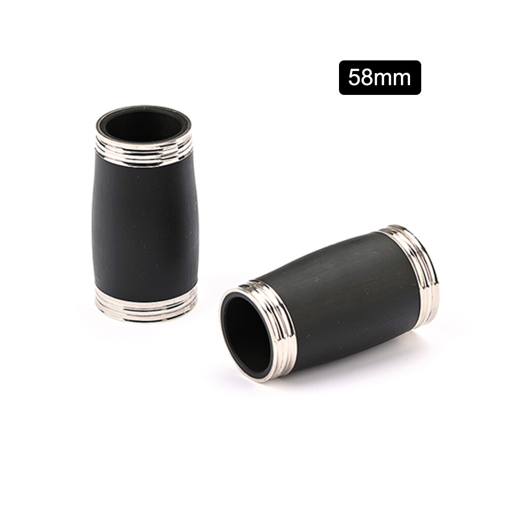 2x Bakelite Clarinet Barrels Bb Tube Tuning Instrument Clarinet Pipe ...