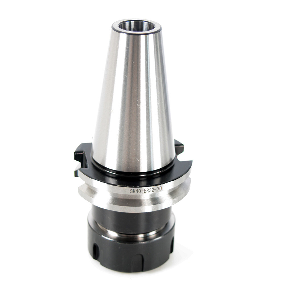 SK40-ER32-70 Taper Collet Tool holder Spindle Motor Lathe Milling Chuck ...