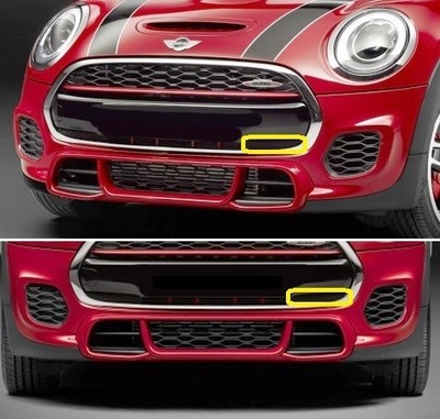MINI NEW GENUINE F55 F56 F57 JCW FRONT BUMPER WITH PDC AIR INLET ...