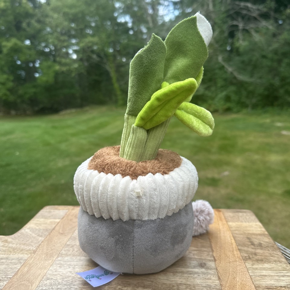 Greenhouse Russ Calla Lily Plush Toy Stuffed Animal Peace Flower Pot ...