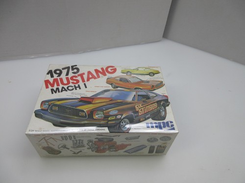 MPC 1975 Mustang Mach 1 Vintage Model kit 1/25 scale Sealed | eBay