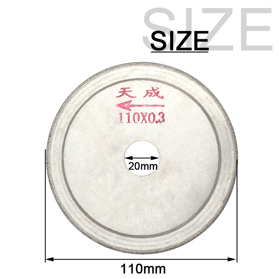 Ultra-thin Diamond Saw Blade Jewelry Glass Amber Crystal Gemstone ...