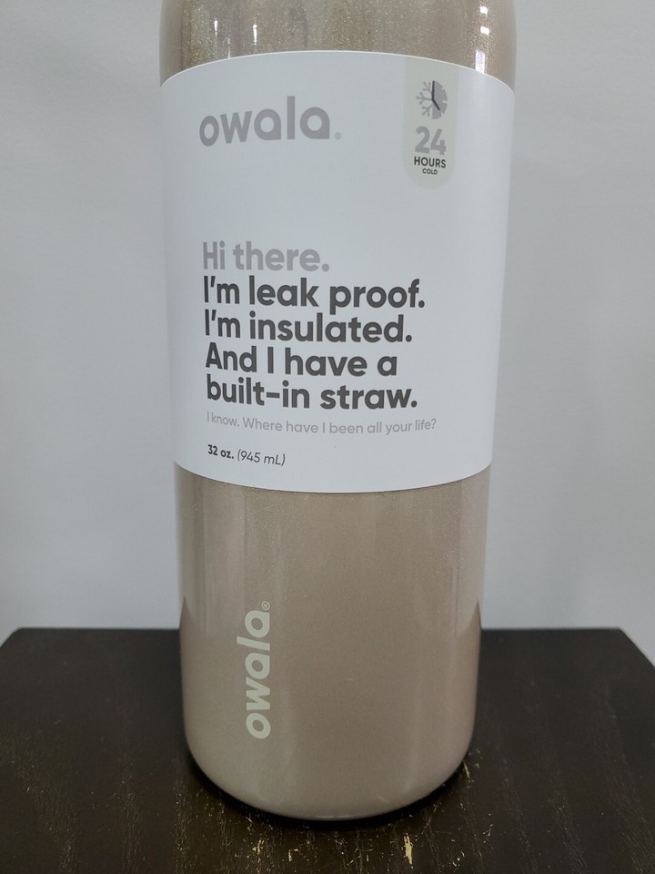 Owala FreeSip Stainless Steel Water Bottle / 32oz / Color: Holiday ...