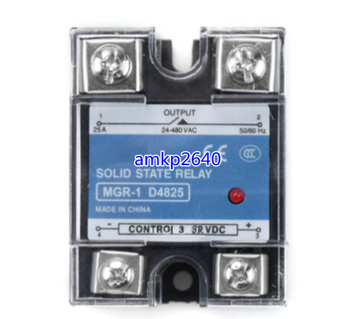 Solid State Relay MGR-1 D4825 for Mager Single Phase SSR 25A DC 3-32V ...