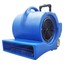110V Max Storm 5650 CFM Air Mover Carpet Dryer Blower Floor Fan Blue ...
