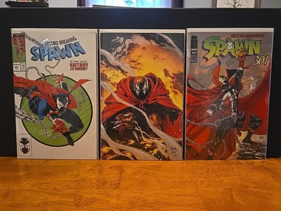 SPAWN #301 - MCFARLANE SPIDER-MAN 301 HOMAGE - 2019 Image Comics lot of ...