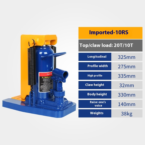 Attached claw jack 5T duckbill hoist low hydraulic hook machine tool ...