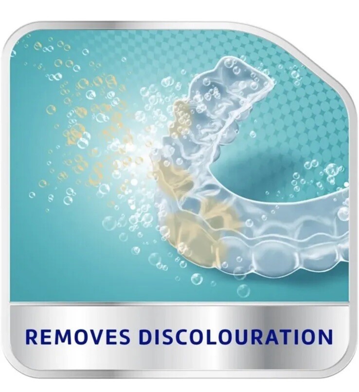 NEW VERSION Polident ProGuard & Retainer Antibacterial Daily Cleanser ...