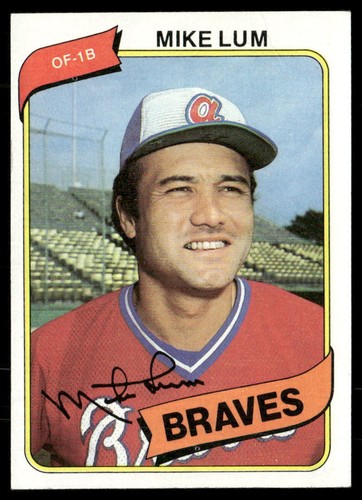 Mike Lum 1980 Topps #7 Atlanta Braves Baseball Card | eBay
