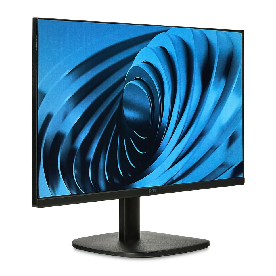 onn. 22" FHD (1920 x 1080p) 100hz Bezel-Less Monitor w/ HDMI Cable- NEW ...