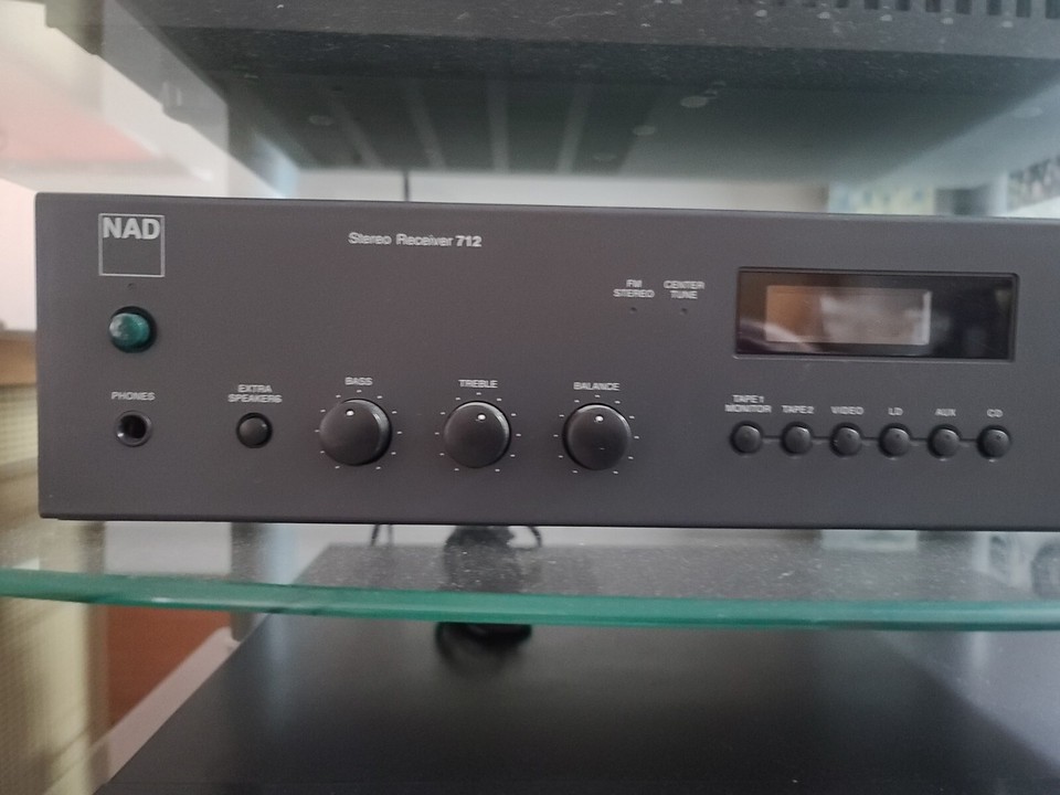 NAD 712 Vintage Stereo Receiver Amplifier Tuner | eBay