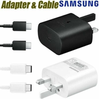 Genuine 25W Super Fast Charger For Samsung Galaxy A04s A05s A13 A20e ...