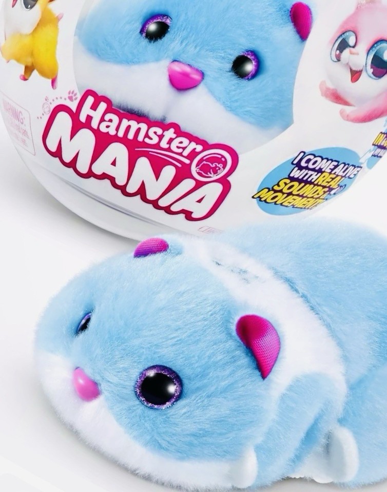 NEW FACTORY SEALED ZURU PETS ALIVE HAMSTER MANIA ELETRONIC PET Move ...